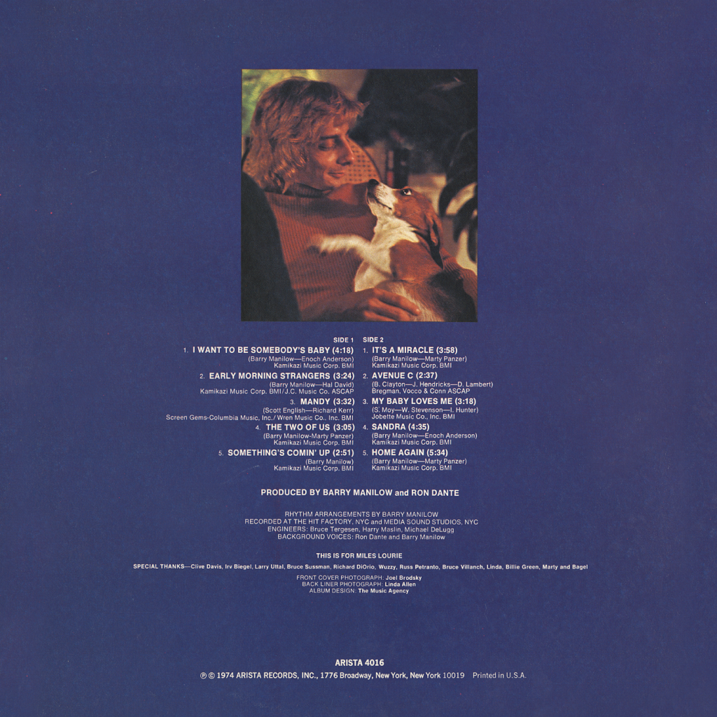 Barry Manilow – Barry Manilow II | Vinyl Album Covers.com