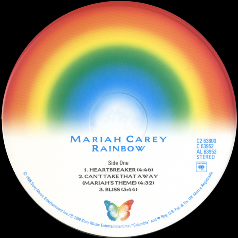 Mariah Carey – Rainbow | Vinyl Album Covers.com